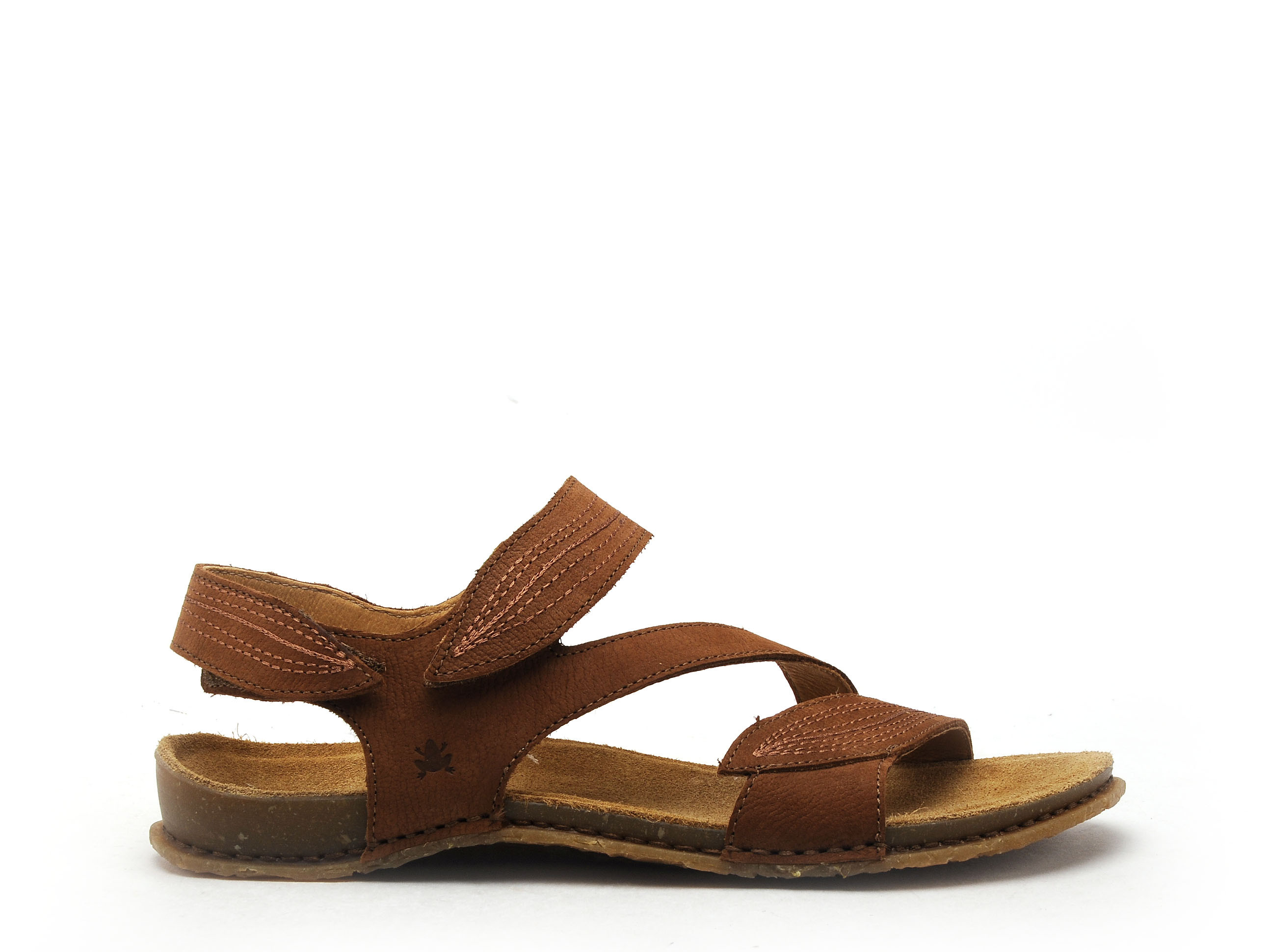 PANGLAO 5810 Marron - Sandales Plates Femme - El Naturalista