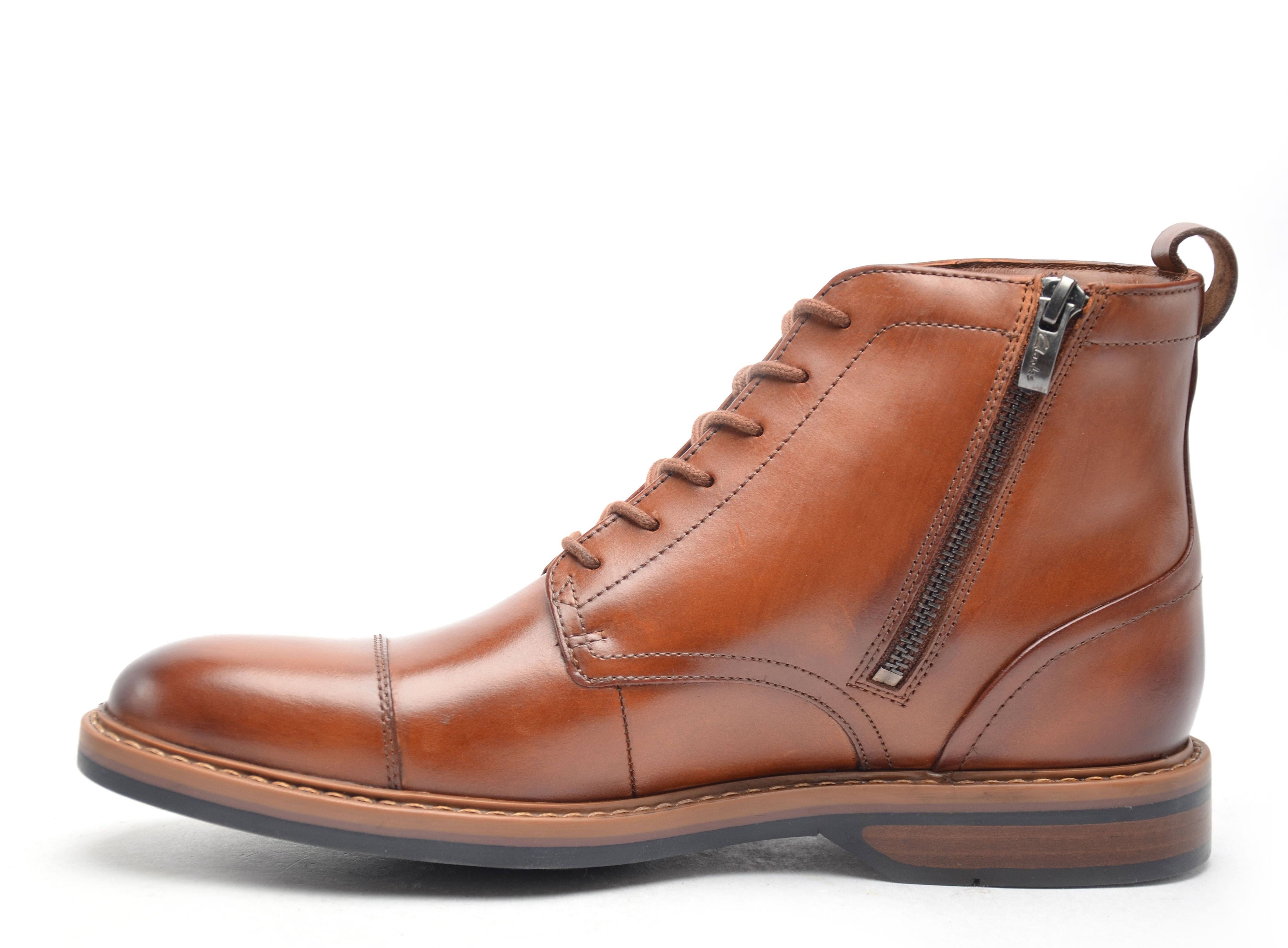 ALDWIN CAP Marron - Boots et Bottines Homme - Clarks