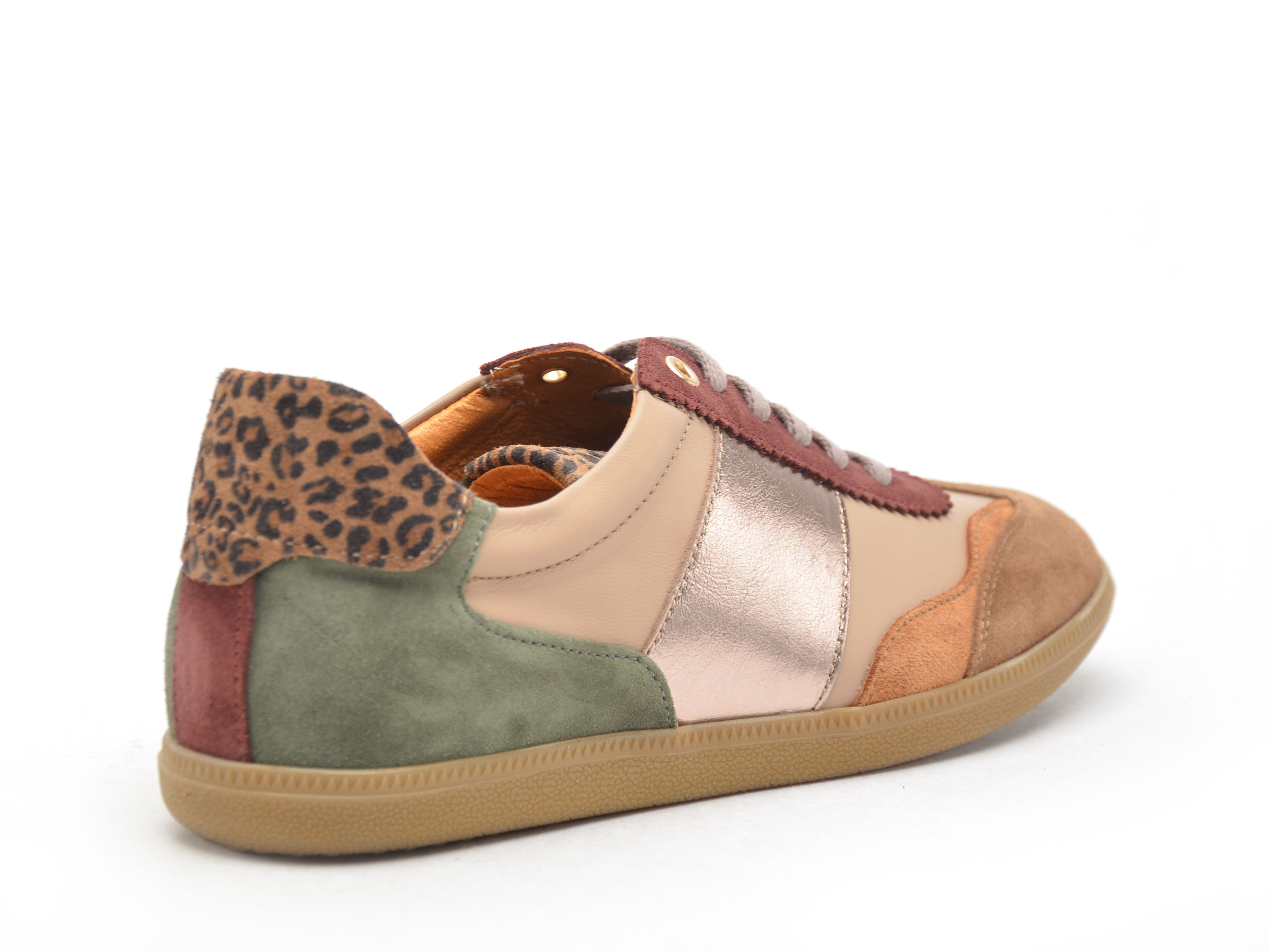 EBERSMUNSTER Beige - Baskets Basses Femme - Coco Abricot