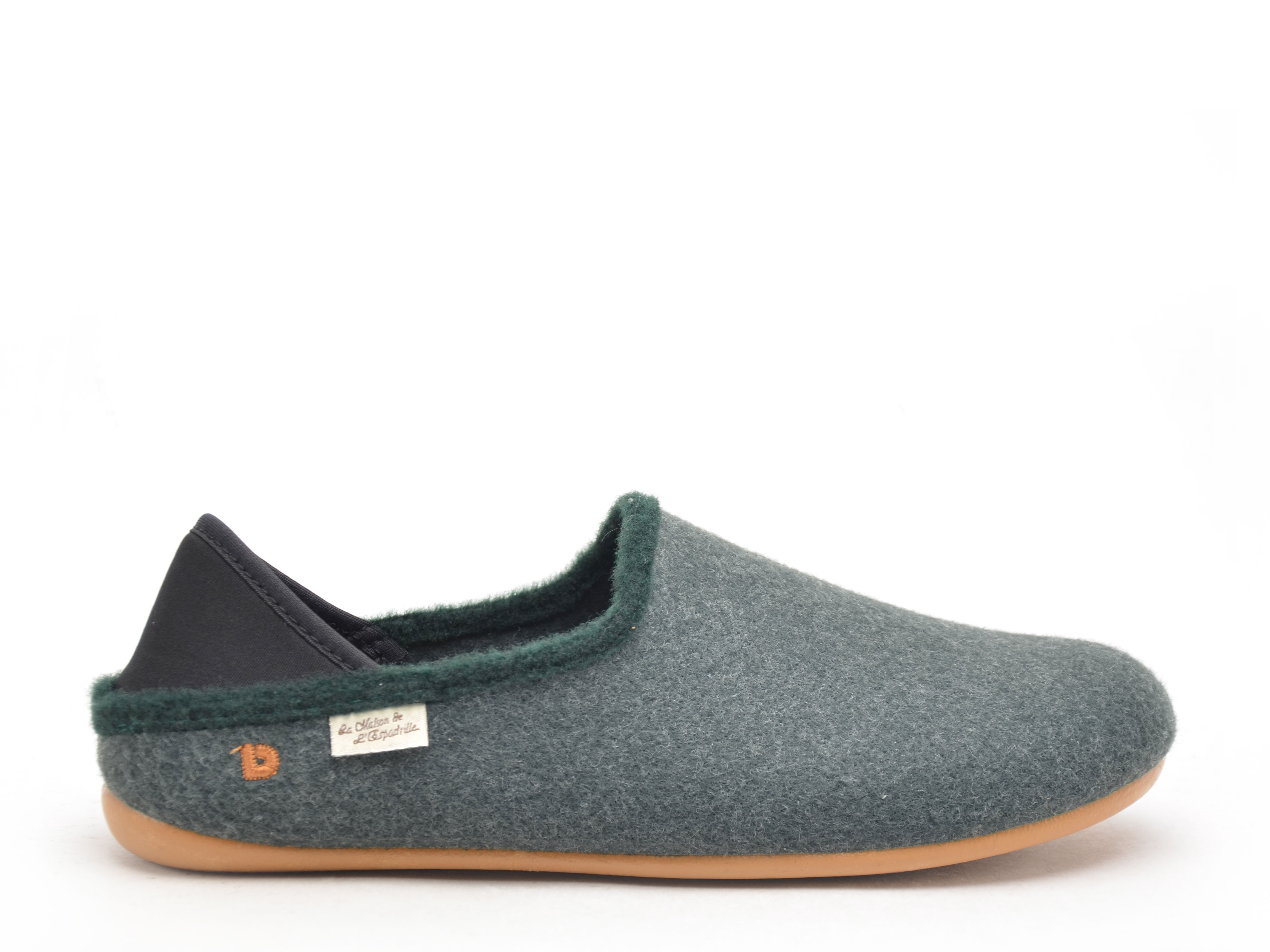 Chaussons 6717 8 Kaki - Chaussons Homme - La Maison De L Espadrille