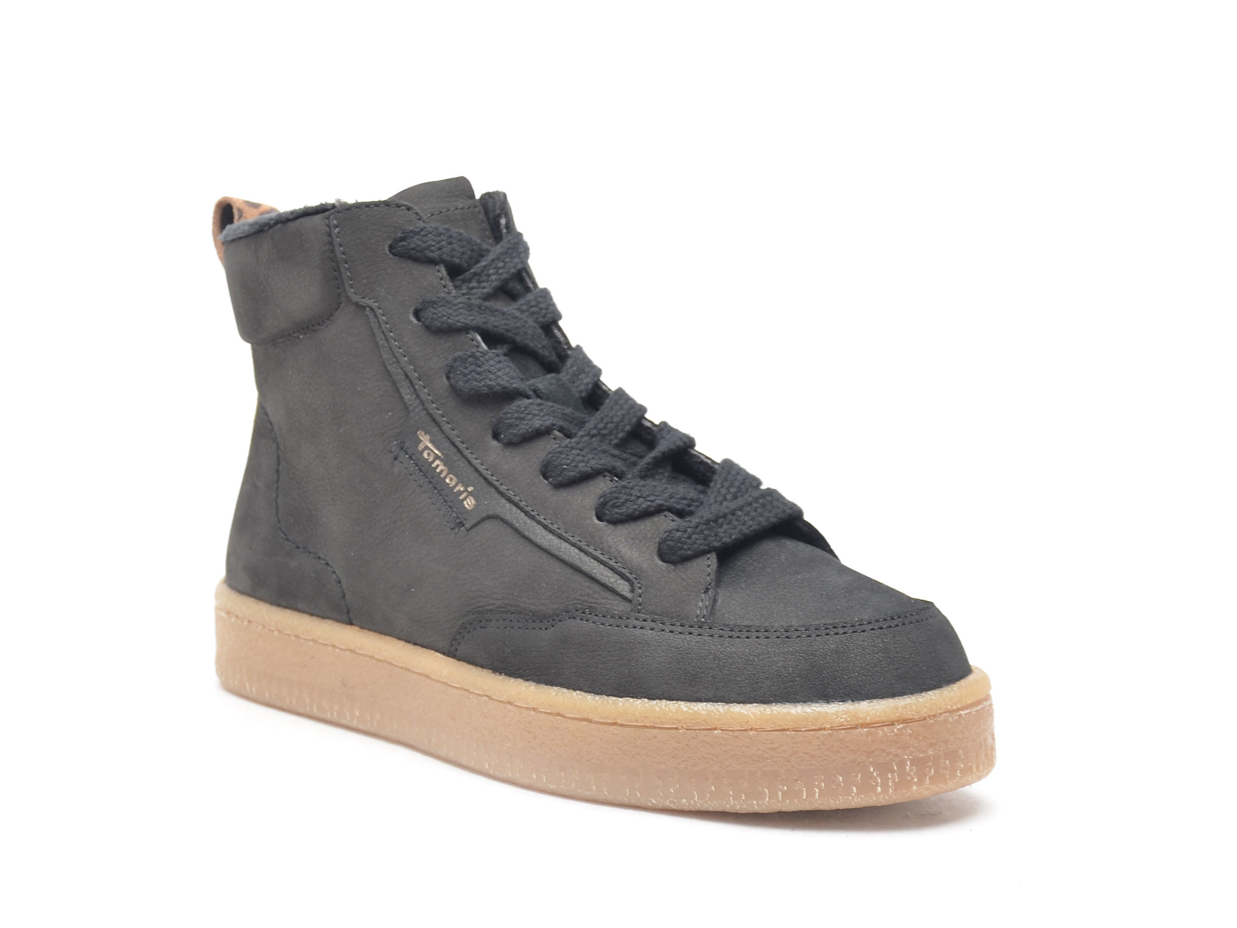 25203 45 Noir - Boots et Bottines Plates Femme - Tamaris