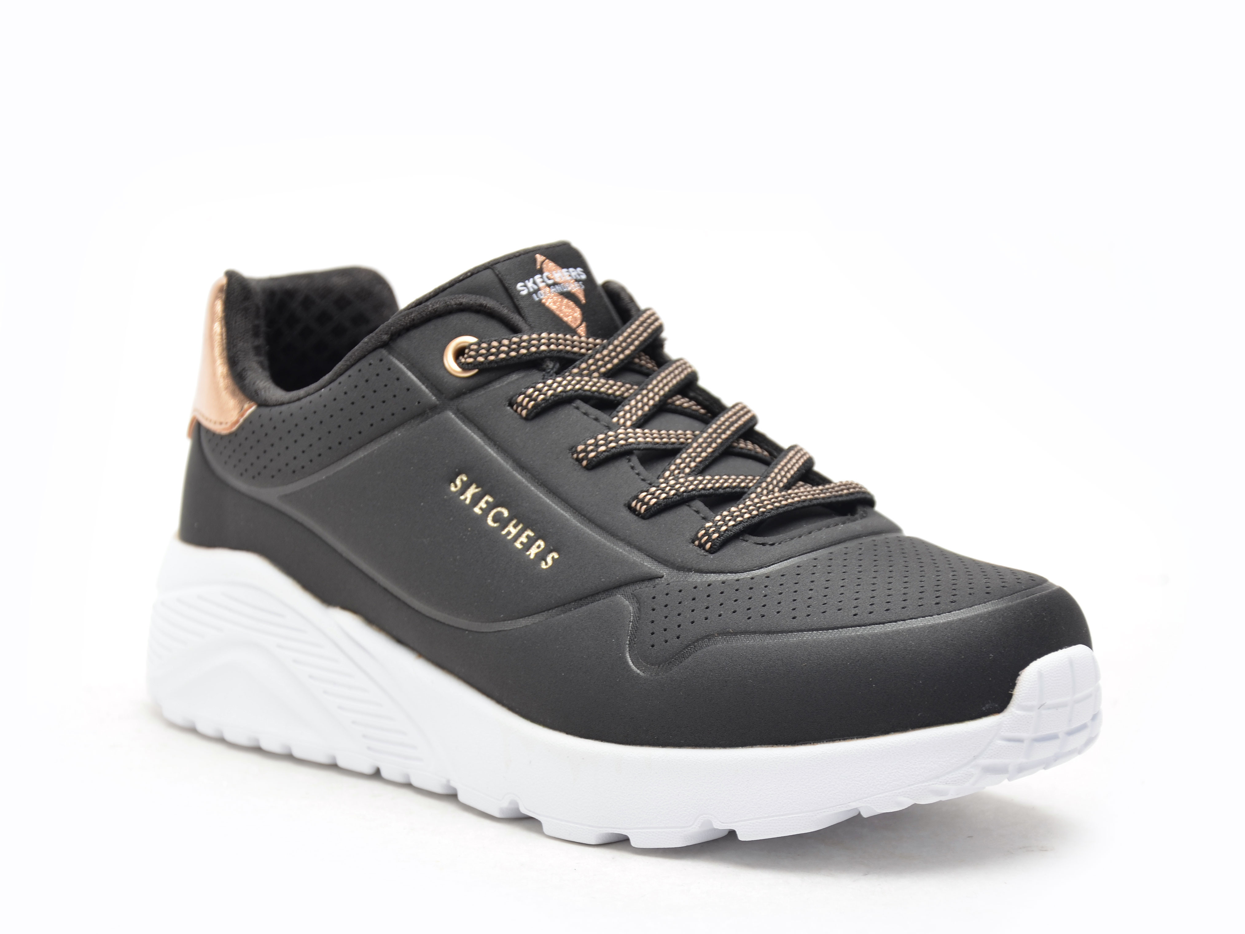 310384L UNO LITE Noir - Baskets Basses Fille - Skechers