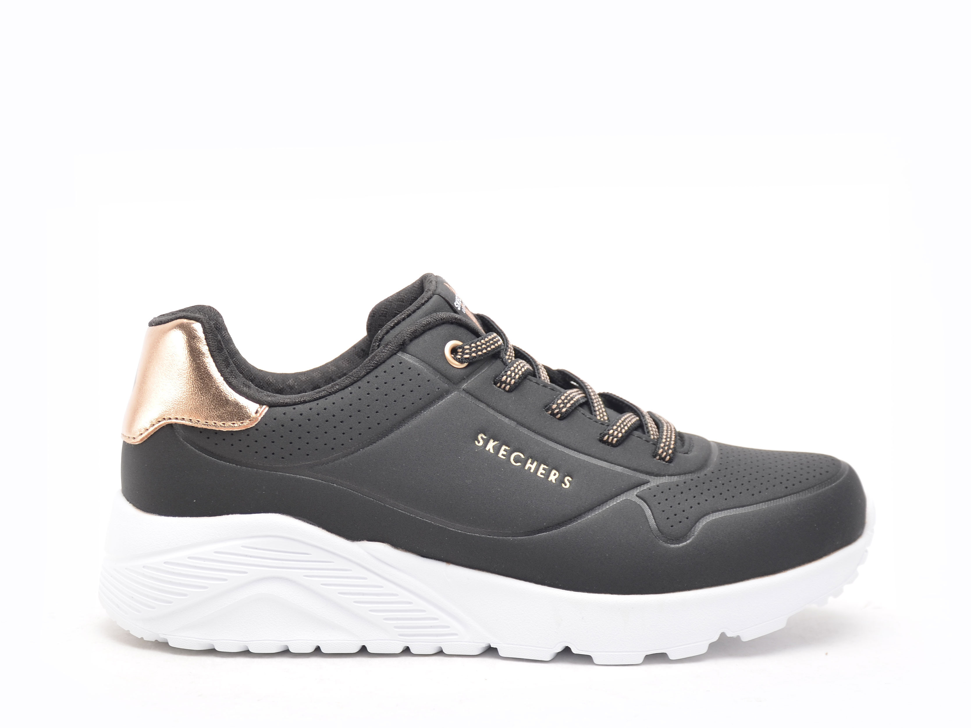 310384L UNO LITE Noir - Baskets Basses Fille - Skechers